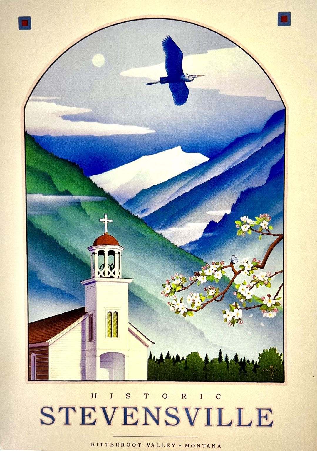 Historic St. Mary’s Mission Poster – Historic St. Mary’s Mission & Museum